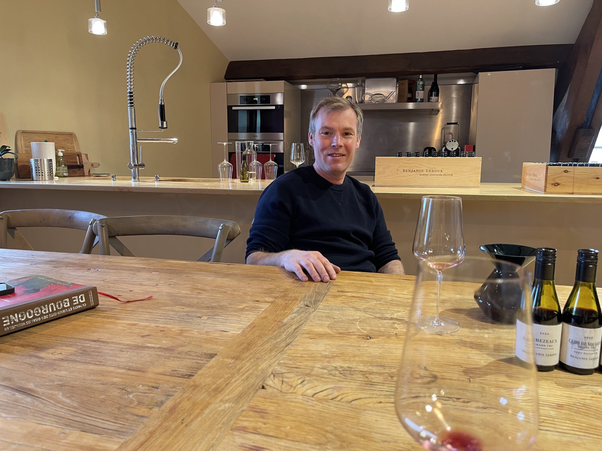 Visit to Benjamin Leroux - Tasting the 2020 Reds