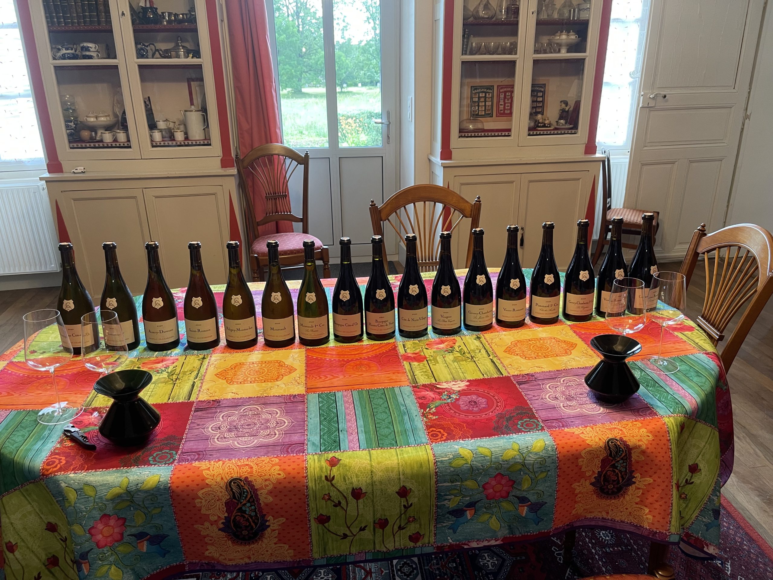 Visit to Château de Charodon - Tasting the Red 2020s