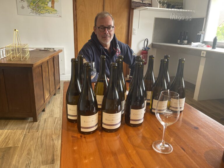 Visit to Domaine Jean Chartron - tasting the 2023s from bottle